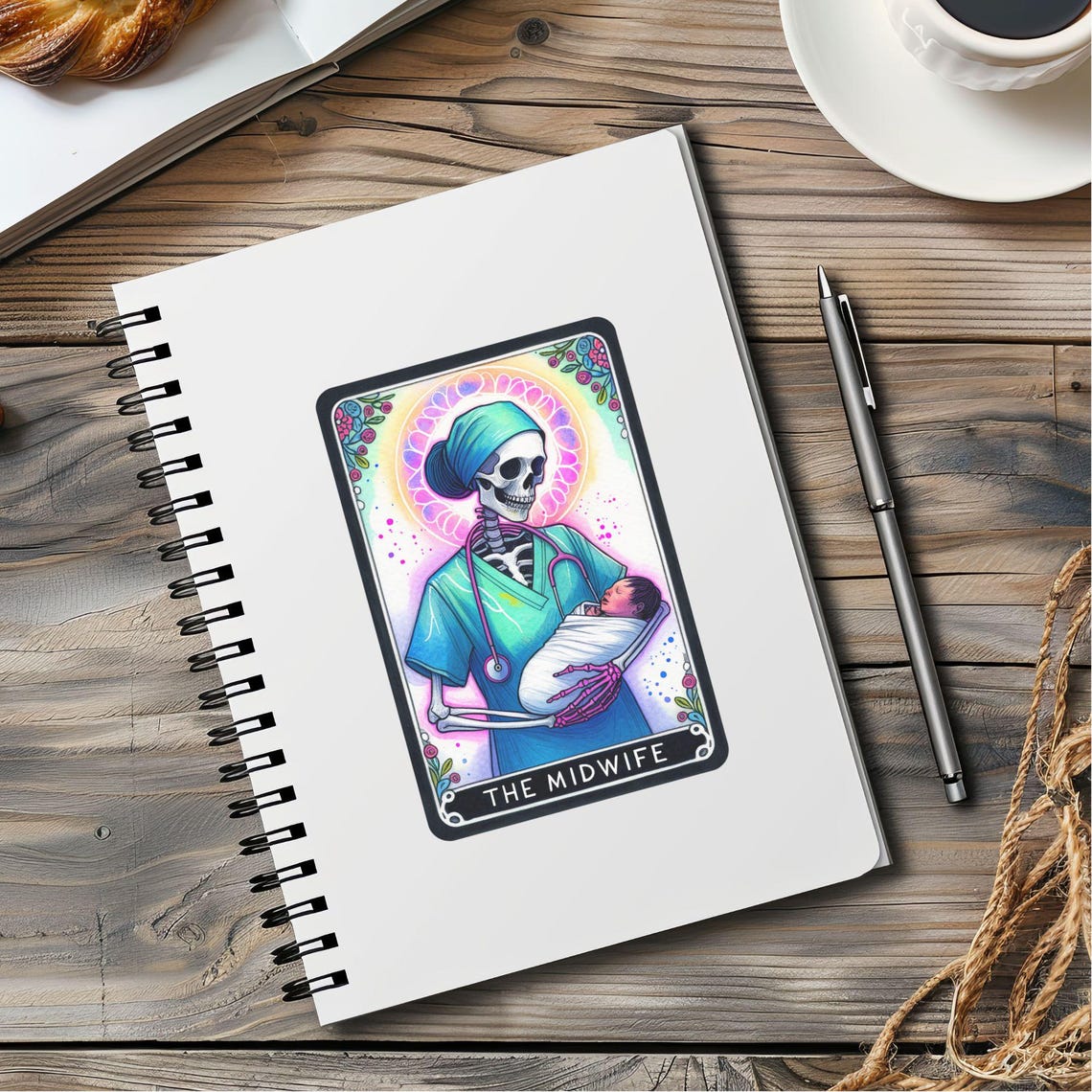 Tarot Card the Midwife PNG, Custom Gift for Midwife Gifts, Midwife ...