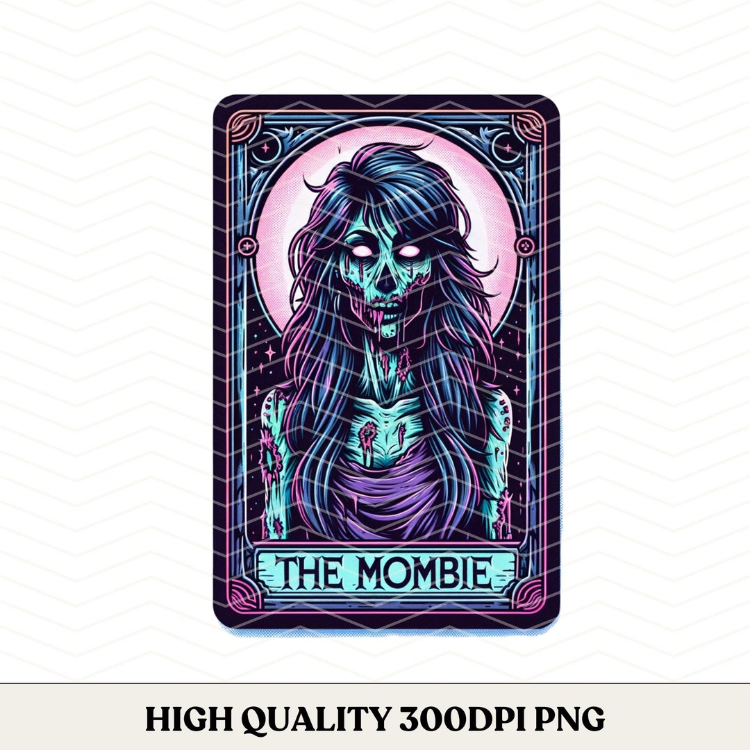 La carte de tarot Mombie PNG, T-Shirt PNG tendance, Sublimation ...