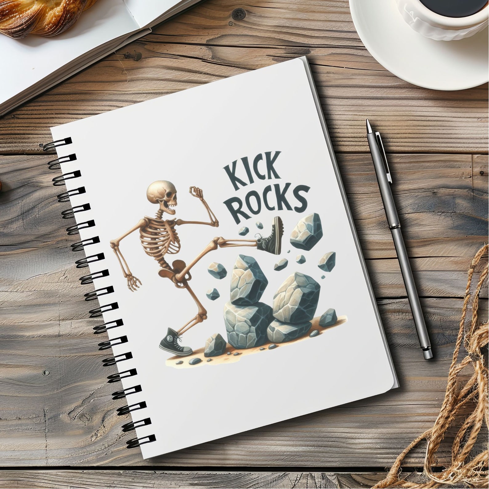 Kick Rocks PNG, Snarky Skeleton PNG, Funny Sublimation Design, Skeleton ...