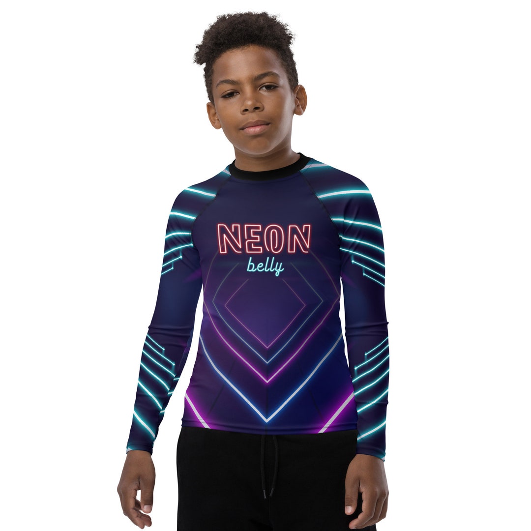 Youth Neon Belly Rashguard | Nogi, Brazilian Jiu-jitsu, Jiu Jitsu, Bjj ...