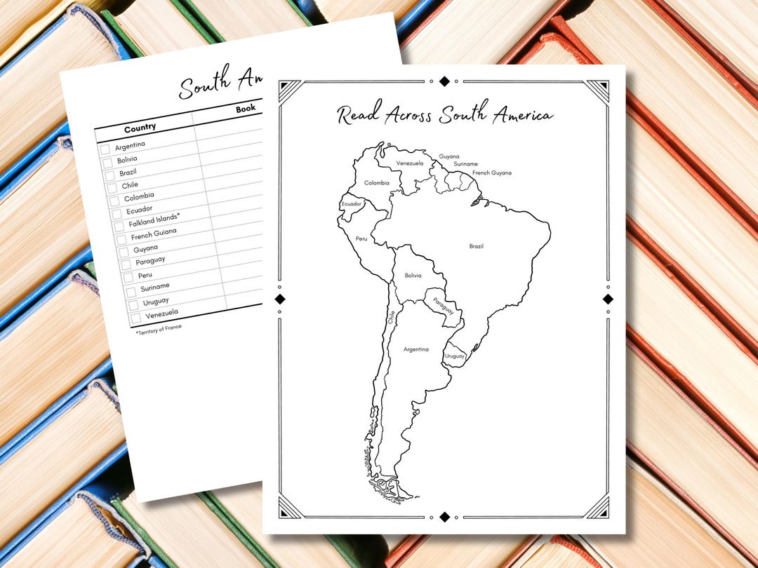 Read Across South America Reading Challenge; Read a Book From Each ...