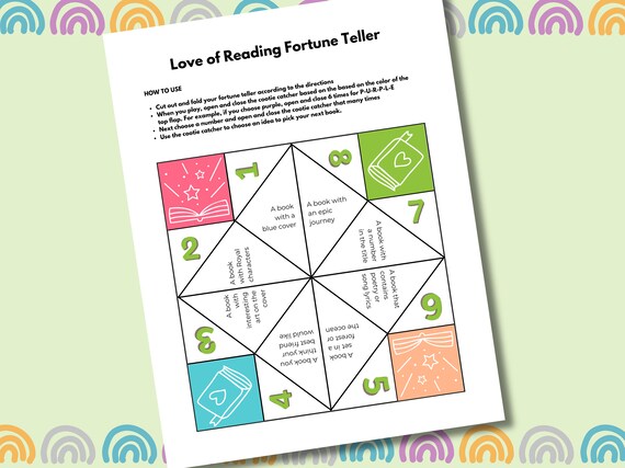 Fortune Teller Cootie Catcher Love