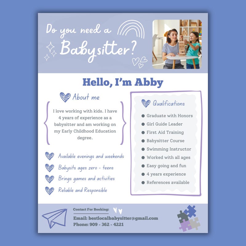 Facebook Poster Template - Etsy UK