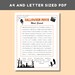 Halloween Movie Word Search, Instant Download, A4 and Letter Size - Etsy