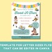 Editable Read-a-thon Fundraiser Flyer Template for Canva, Read-a-thon ...
