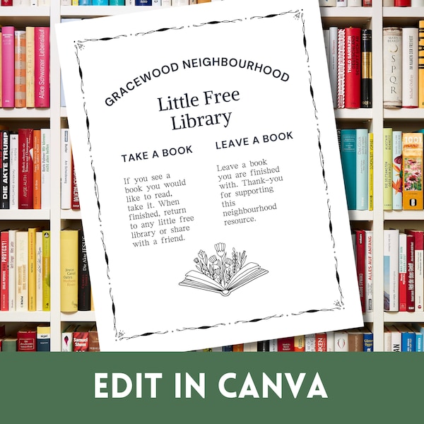 Little Free Library - Etsy