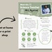 Meet the Science Teacher Template for Canva, Editable and Customizable ...