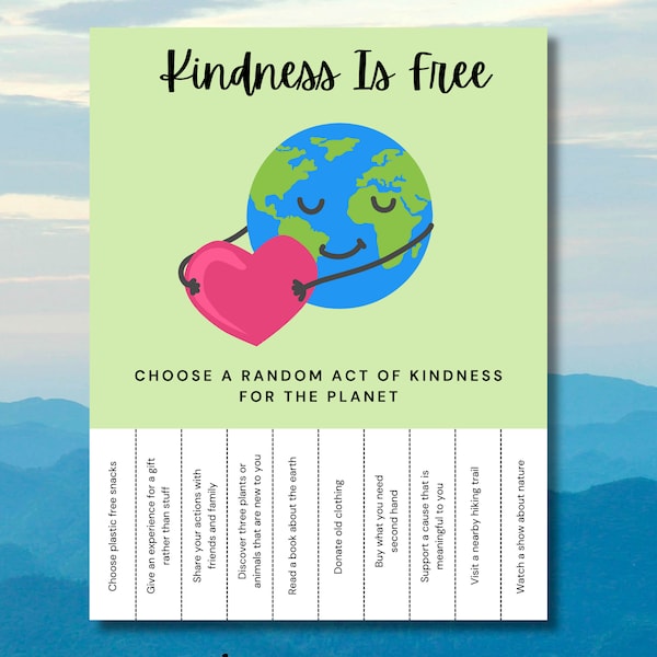 Random Acts of Kindness - Etsy