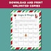 Christmas Jingle and Mingle Office Icebreaker Game, Mix and Mingle ...