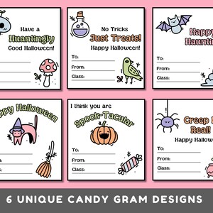 Editable Boo Gram / Candy Gram Fundraiser Template for Canva ...