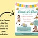 Editable Read-a-thon Fundraiser Flyer Template for Canva, Read-a-thon ...