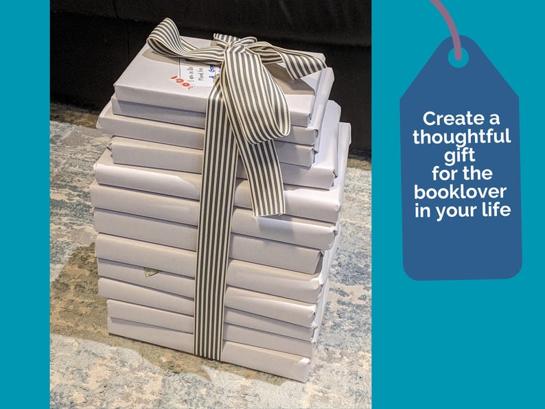 Blind Date With a Book Labels Printable, Surprise Book Gift Tags ...
