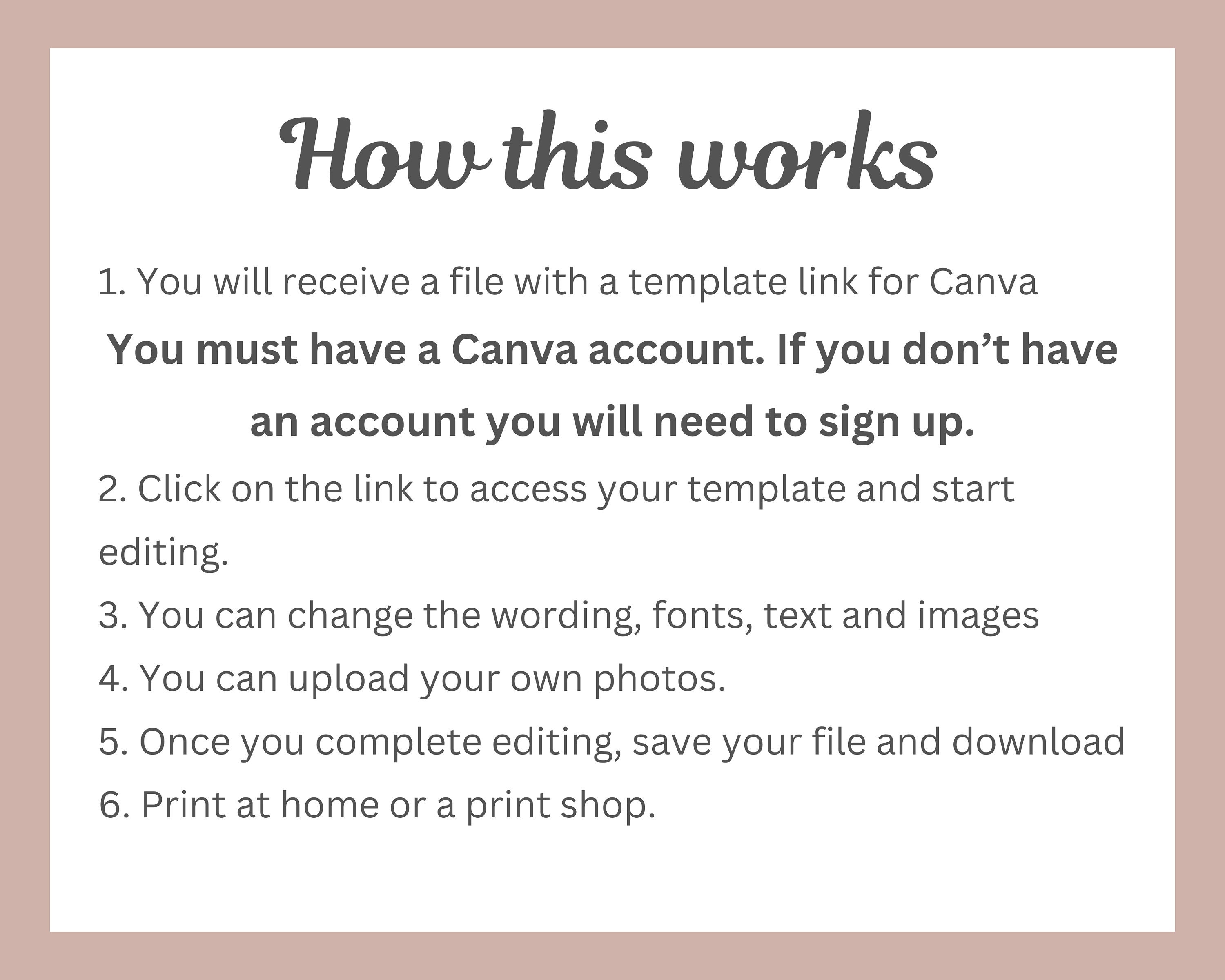 Editable Wedding Coloring Placemat Template for Canva Personalized ...