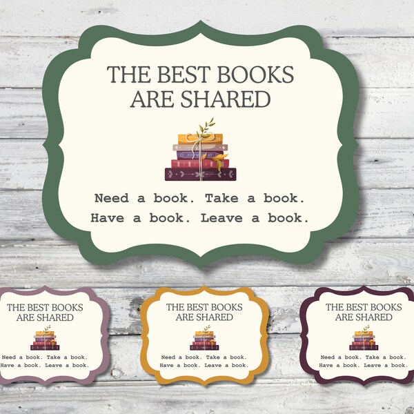 Little Free Library - Etsy