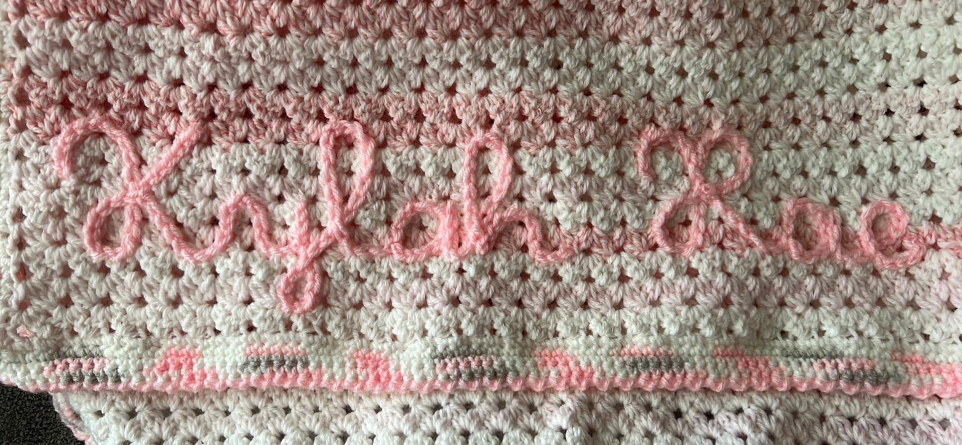 Crochet Granny Square Skeleton Baby Blanket and Lovey - Etsy