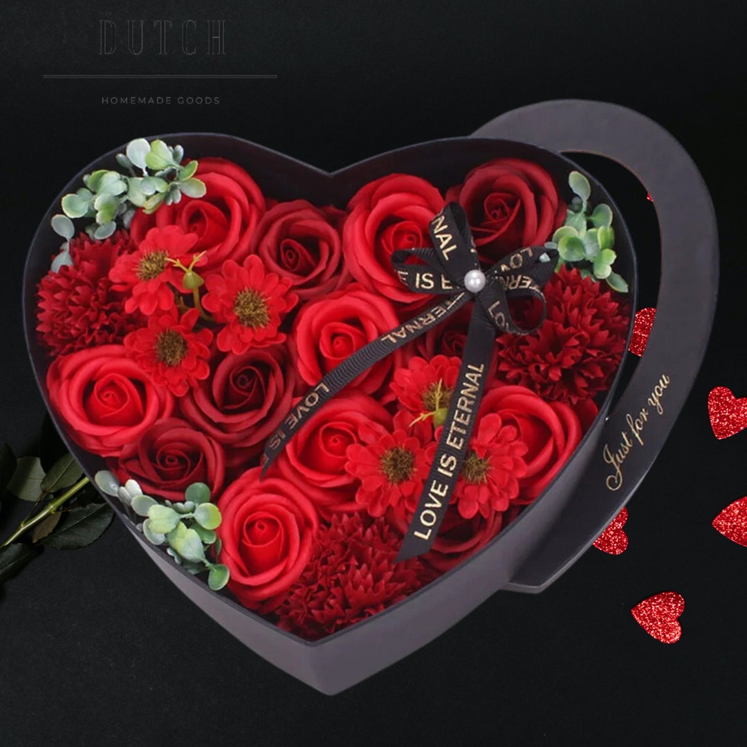 Lovebox I Gift Box With 13 Roses I Valentines Day I Surprise Your ...
