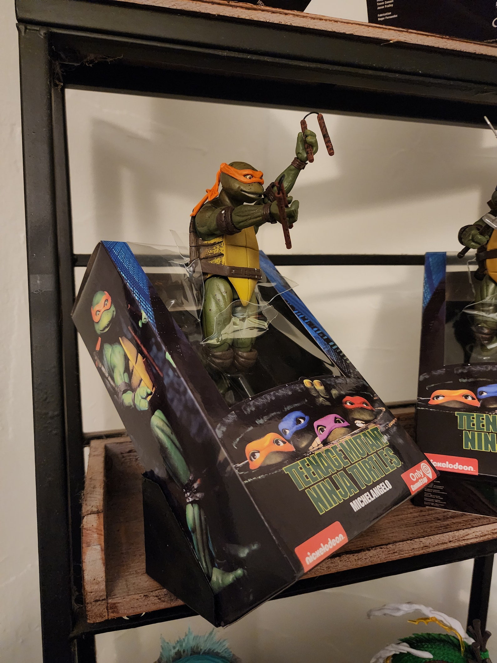 Individual Custom Made Art TMNT Original Box Figure Jumping Out W ...