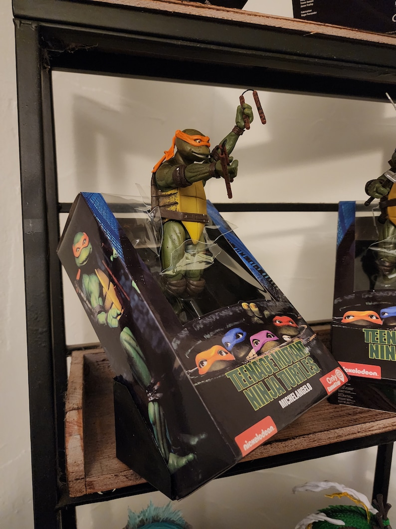 Individual Custom Made Art TMNT Original Box Figure Jumping Out W ...