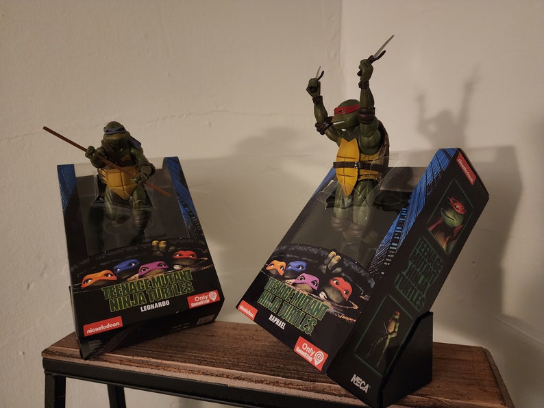 Individual Custom Made Art TMNT Original Box Figure Jumping Out W ...