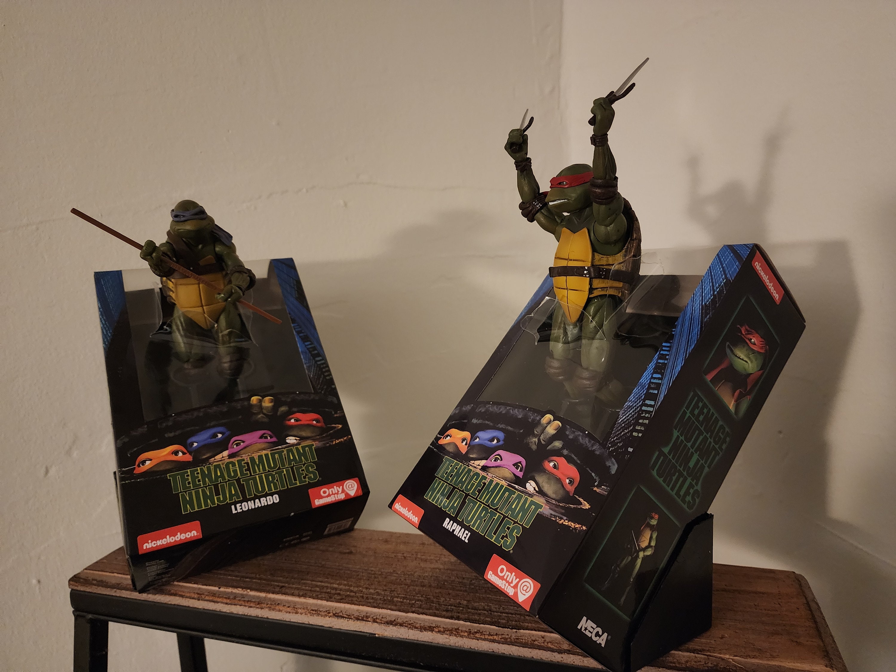 Individual Custom Made Art TMNT Original Box Figure Jumping Out W ...