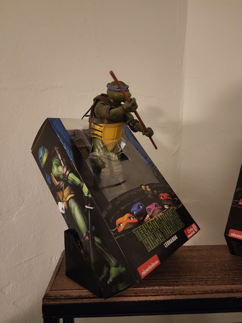 Individual Custom Made Art TMNT Original Box Figure Jumping Out W ...