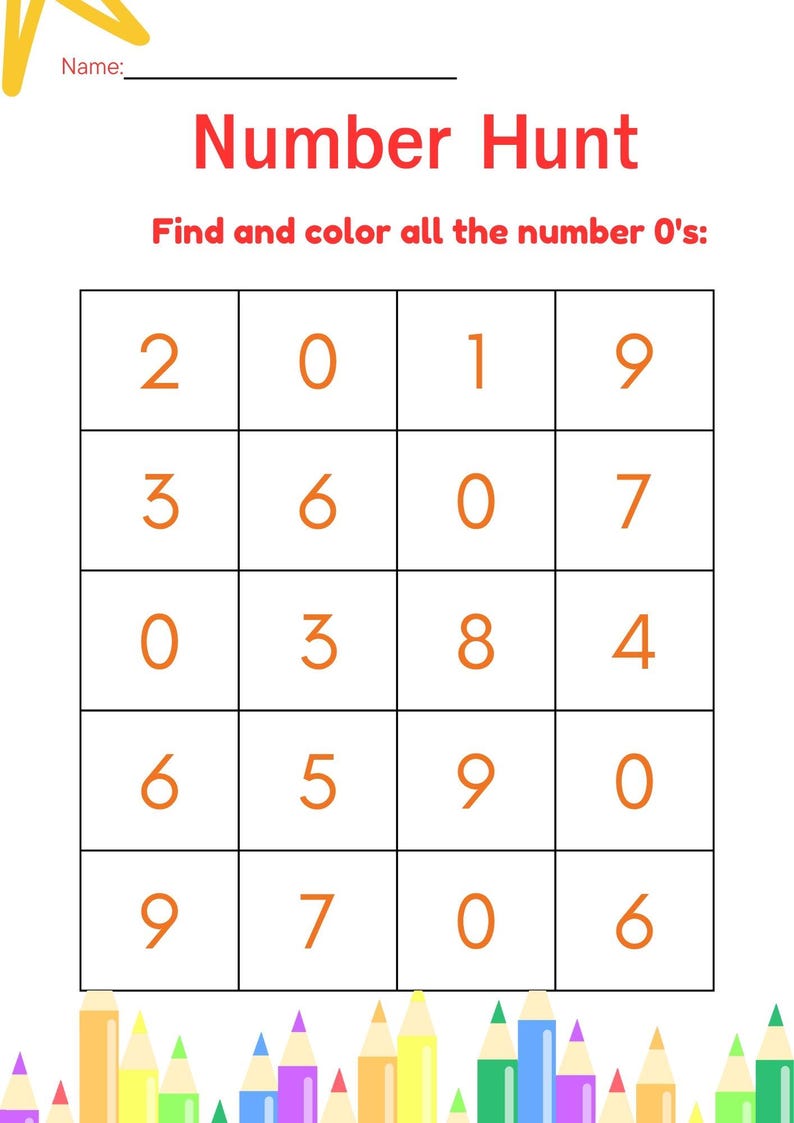 Missing Numbers 1-100 Worksheets Printable, Kindergarten Math ...