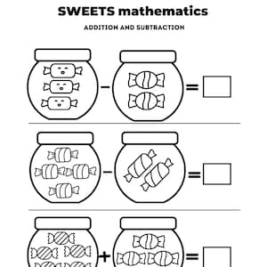20 Printable Kindergarten Addition Worksheets, Picture Addition and ...