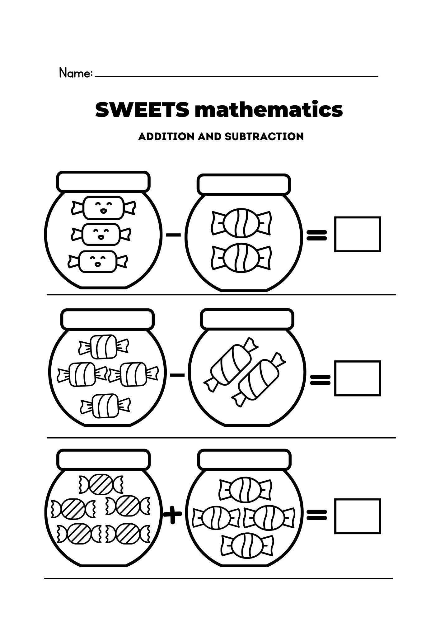 20 Printable Kindergarten Addition Worksheets, Picture Addition and ...