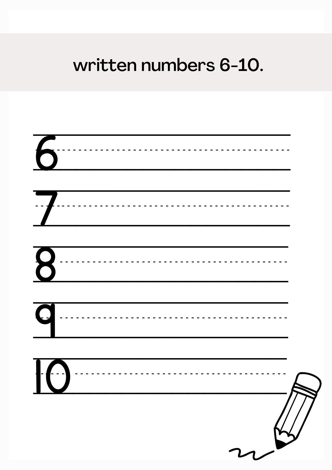Number Tracing for Kids,color, Count, & Trace Number Pages, Numbers 1 ...