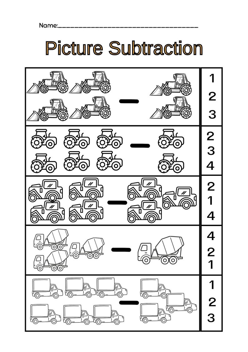 20 Printable Kindergarten Addition Worksheets, Picture Addition and ...