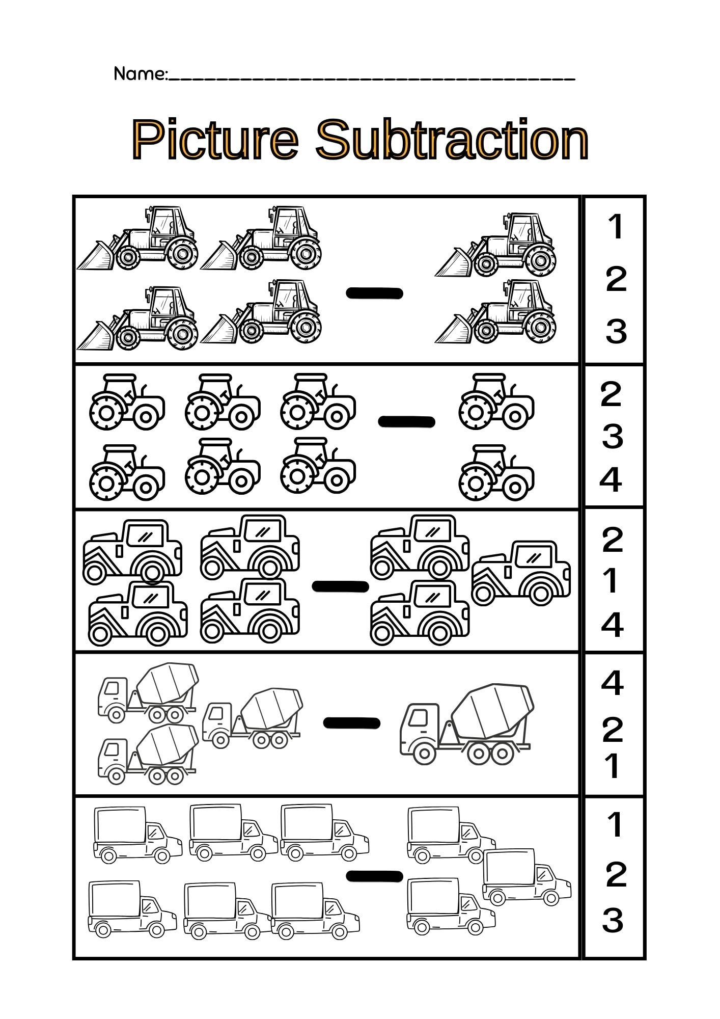 20 Printable Kindergarten Addition Worksheets, Picture Addition and ...