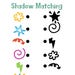 40 Preschool Matching Worksheets: Line Tracing Practice Printable - Etsy