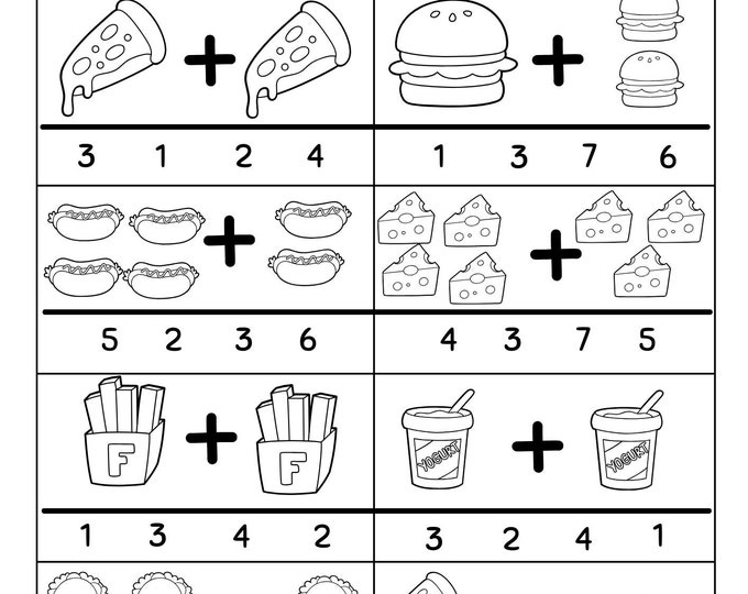 20 Printable Domino Addition Worksheets | 1st Grade & Kindergarten Math ...