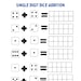 20 Printable Domino Addition Worksheets | 1st Grade & Kindergarten Math ...