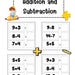 Addition and Subtraction Facts Worksheets Printable for Kids ...