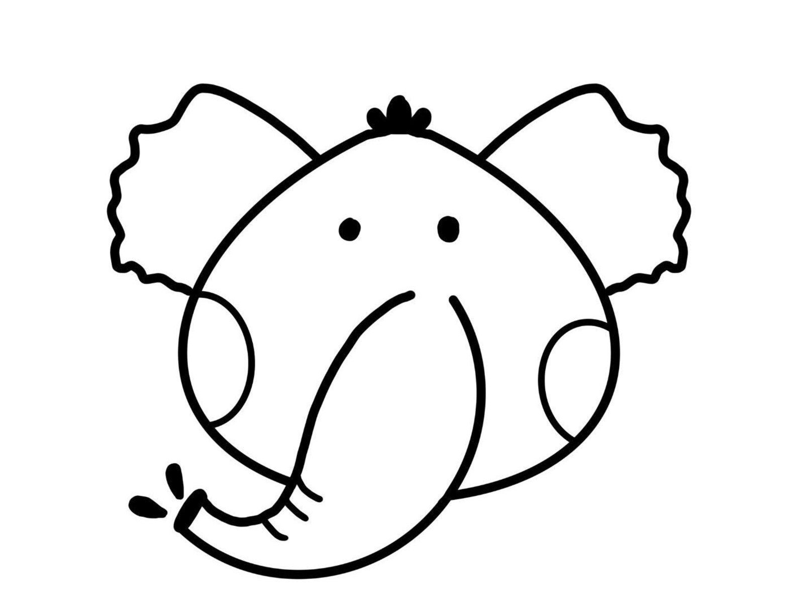 20 Animal Faces Coloring Page Digital Download,cute and Fun Animal ...