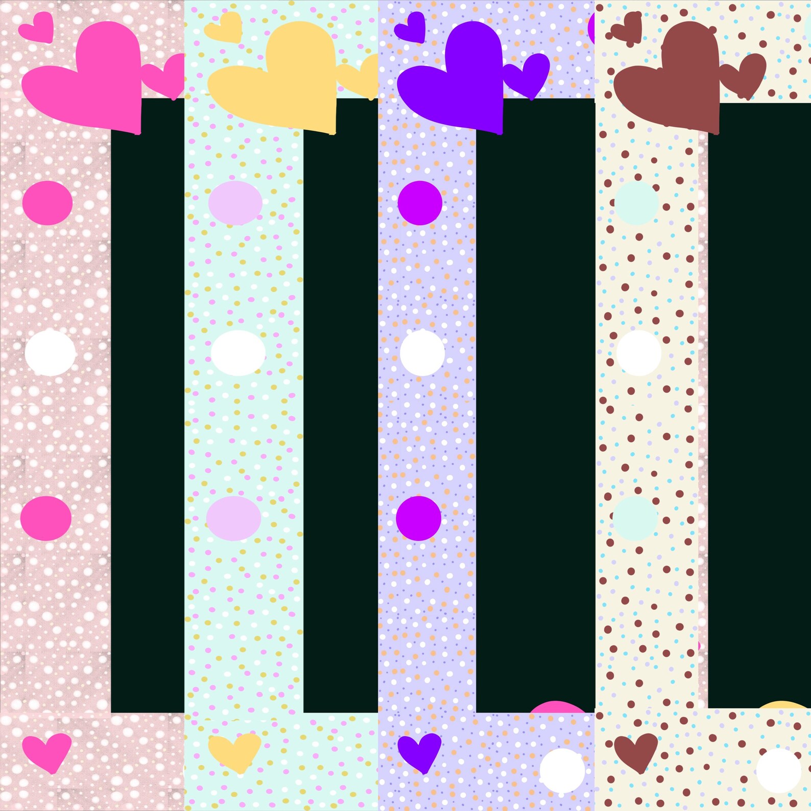 Valentine's Day Heart Page Borders and Frames Clip Art - Etsy