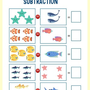 20 Printable Kindergarten Addition Worksheets, Picture Addition and ...