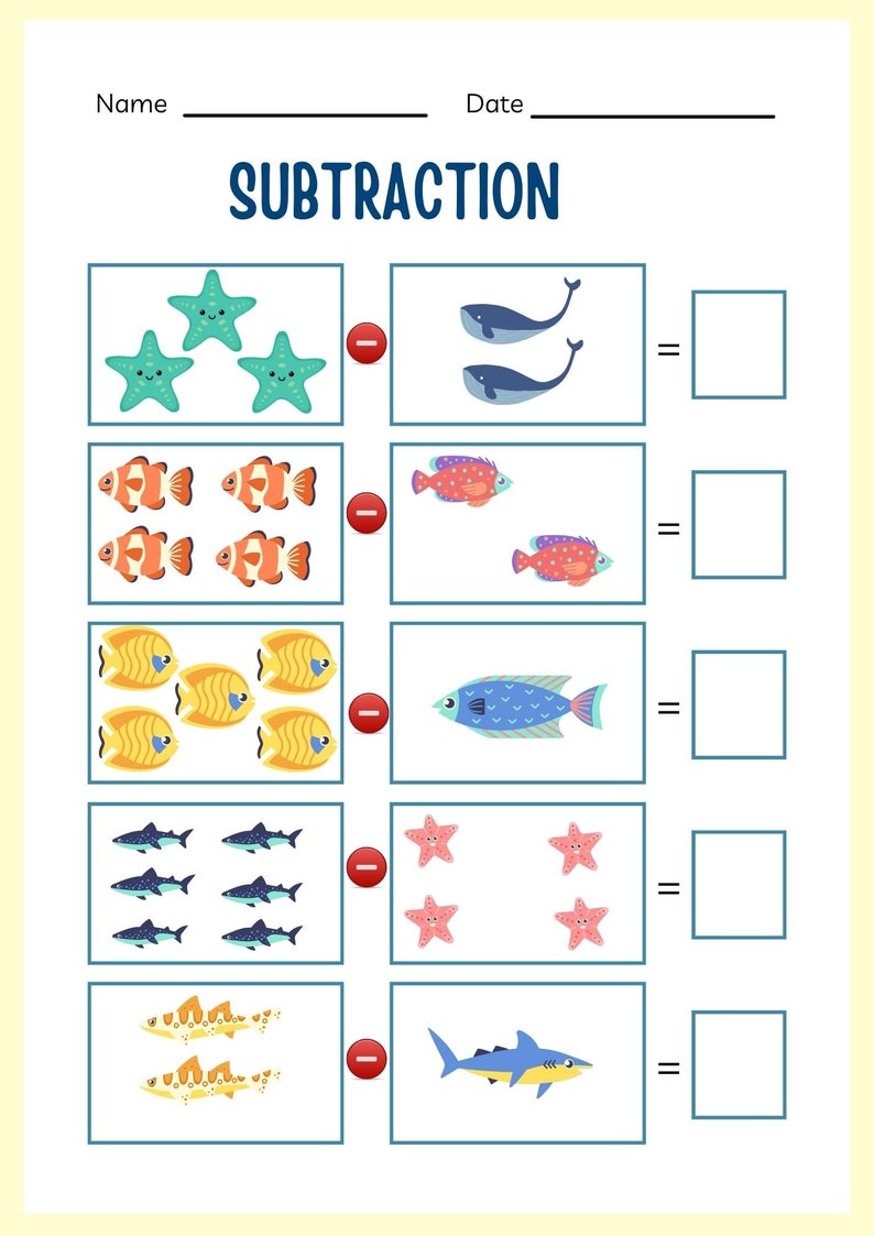 20 Printable Kindergarten Addition Worksheets, Picture Addition and ...