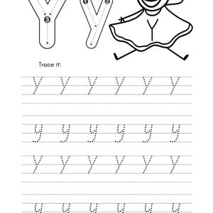 26alphabet Tracing Worksheets for Kids, Printable Letter Tracing ...