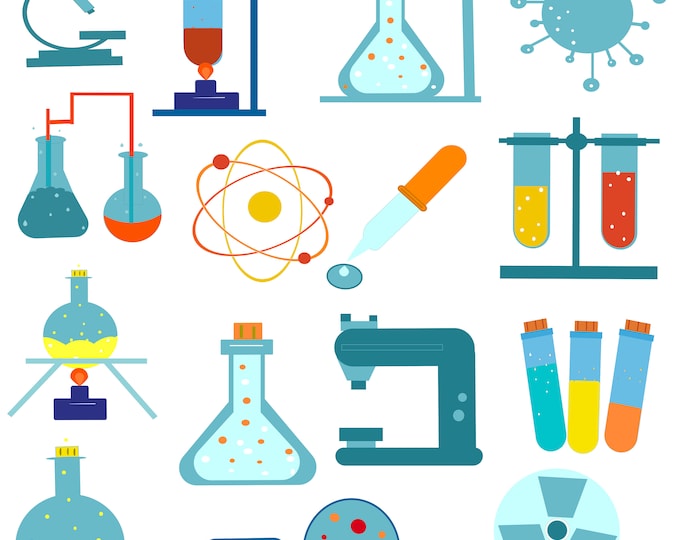 Science Lab Clipart,experiments,microscope,test Tube,chemistry,test ...