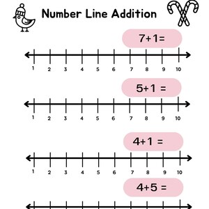 Kindergarten Addition and Subtraction Worksheets: Winter Math (PDF) - Etsy
