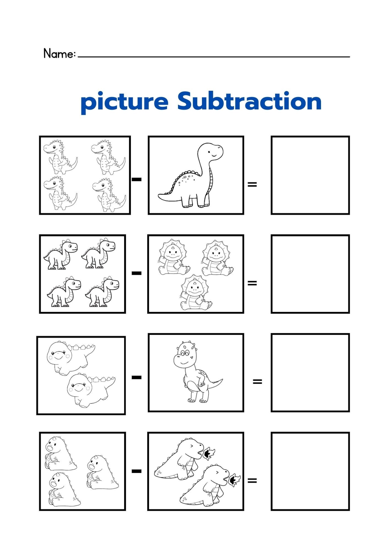 20 Printable Kindergarten Addition Worksheets, Picture Addition and ...