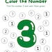Number Coloring Pages Worksheets for Preschool 0-9 Printable Preschool ...