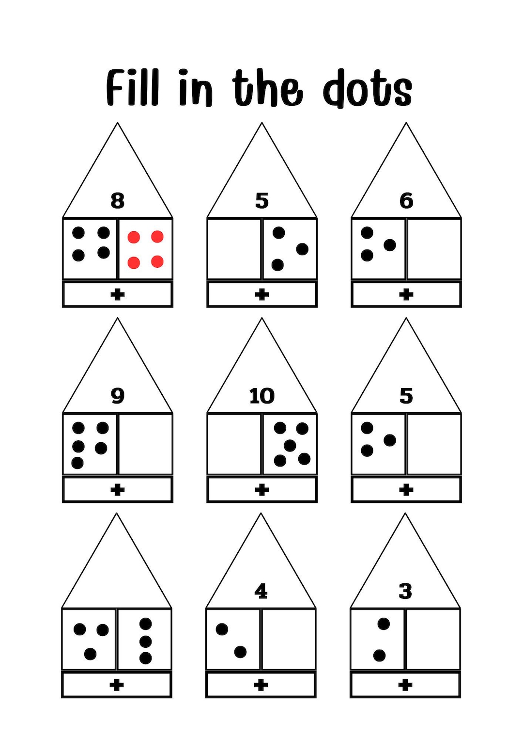 Addition Math Worksheets: Fun Printable Activities (instant Download ...