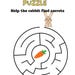 17 Printable Spring Maze PUZZLE Worksheets for Kindergarten ...