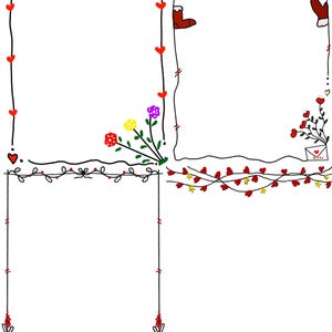 30 Christmas Frames Clip Art Winter Clipart Doodle Borders Christmas ...