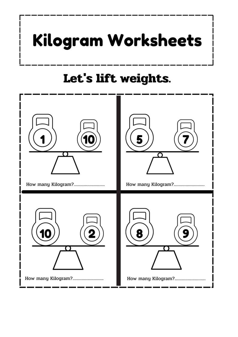 30 Picture Addition Worksheets: Printable Kindergarten Homeschool (PDF ...