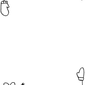 30 Christmas Frames Clip Art Winter Clipart Doodle Borders Christmas ...