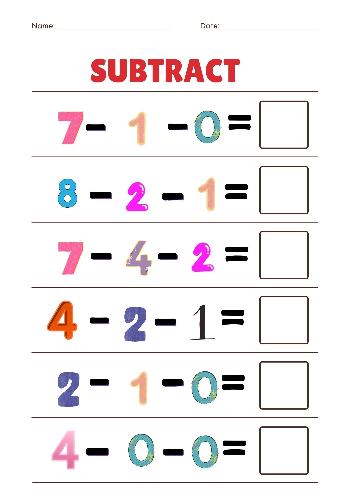 20 Printable Kindergarten Addition Worksheets, Picture Addition and ...